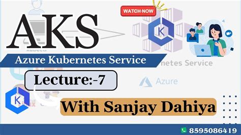 aks kubernetes lecture 7 in hindi by sanjay dahiya azureaks