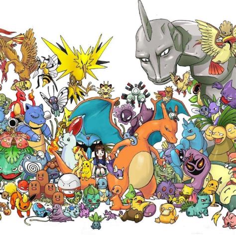Original 151 Pokemon Wallpaper