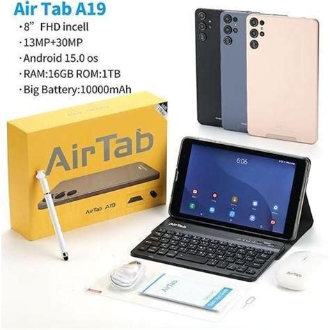 Shop Air Tab Tablet 8 Inch Fhd Incell Display 5g 16gb Ram 1tb Rom