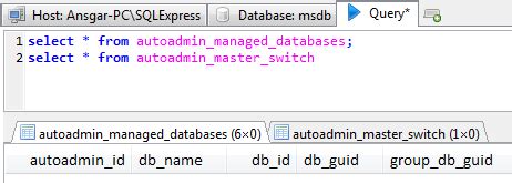 Multiple Resultsets Names In Tabs