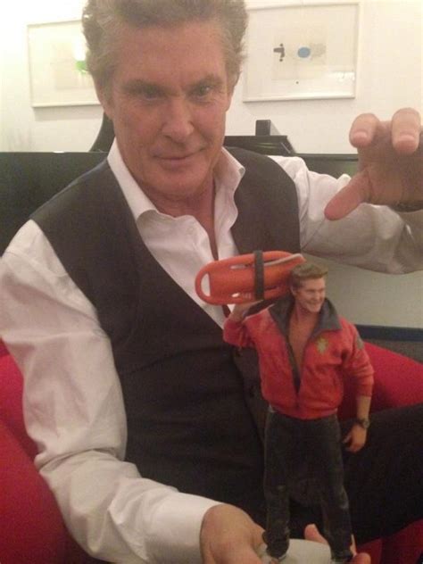 The Hoff Thumbs Up Smiling