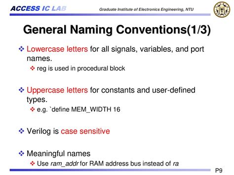 102 1 Under Graduate Project Rtl Coding Style Ppt Download