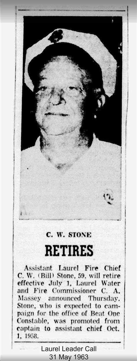 Clem W Bill” Stone 1904 1966 Find A Grave Memorial