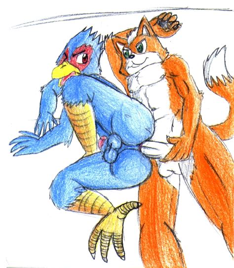 Rule 34 Anthro Bird Falco Lombardi Fox Fox Mccloud Gay Interspecies