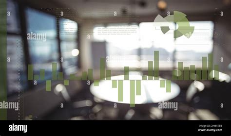 Composite Image Of Business Data Processing Against Modern Office