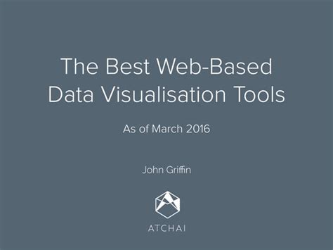 Best Web Based Data Visualization Tools Ppt