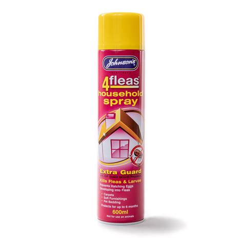 Johnsons 4fleas Igr Household Extra Guard Flea Spray 600ml Rookes