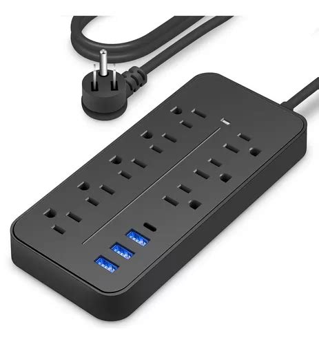 Multiconector Usb Premium De 8 Salidas Y 3 Puertos Usb 1 Ti Cuotas Sin Interés