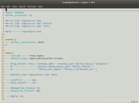 【博客297】让vim支持nginx配置文件语法ubuntu Vim Nginx 支持 Csdn博客
