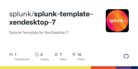 GitHub Splunk Splunk Template Xendesktop Splunk Template For XenDesktop