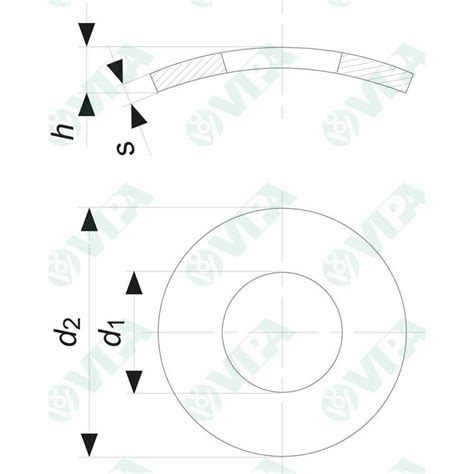 UNI 1751 DIN 127 B helical spring washers (grower)
