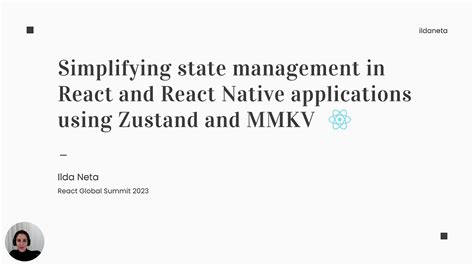 Simplifying State Management In React And React Native Apps With