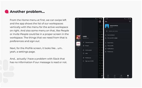 Slack Mobile App Redesign Behance