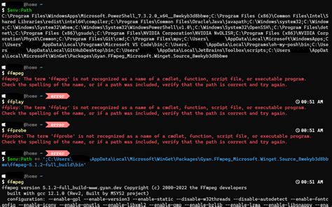 Package Issue Gyan FFmpeg Sets Environment Path Incorrectly Issue Microsoft Winget