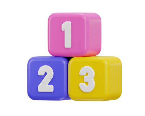 Number Blocks Pngs For Free Download