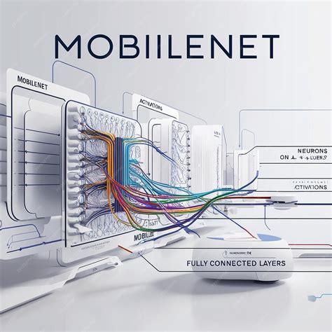 A Futuristic Of The Mobilenet Architecture Premium Ai Generated Image