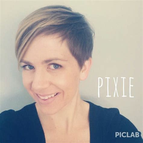 Pixie Haircut With Long Sideswept Bangs
