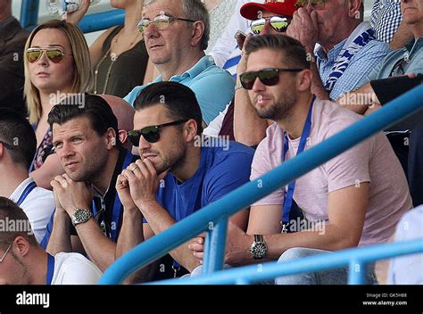 Mark Wright Watches His Brother Josh Play For Gillingham Fc Against Millwall Featuring Mark