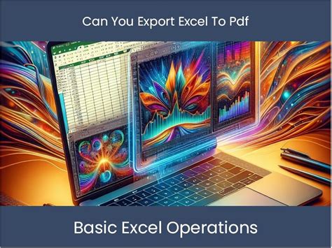 Excel Tutorial Can You Export Excel To Pdf Excel