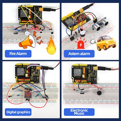 Keyestudio IOT Basic Learning Kit For ESP Arduino Starter Kit With Experiment Projects