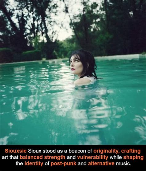 Classic Siouxsie Sioux Born Susan Janet Ballion Revolutionized