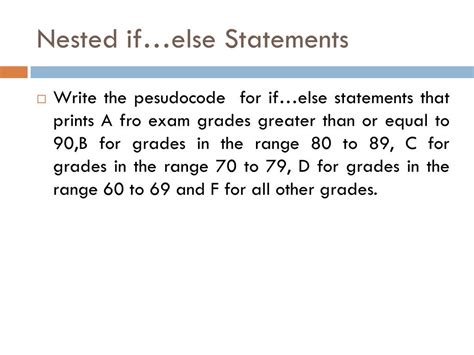 ppt branching statements powerpoint presentation free download id