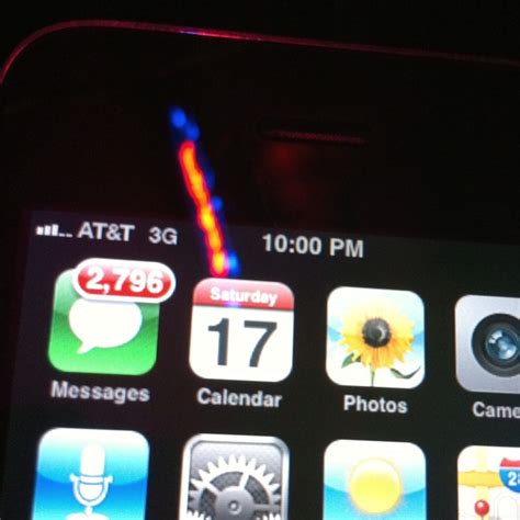 An Iphone Screen With Icons On It In The Dark Showing What S New