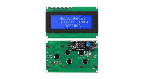 Aceirmc Pcs Iic I C Twi Serial Lcd X Display Screen Blue Iic I C Module Interface