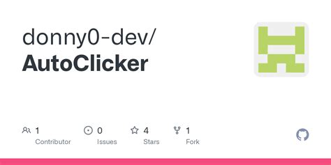 GitHub Donny Dev AutoClicker