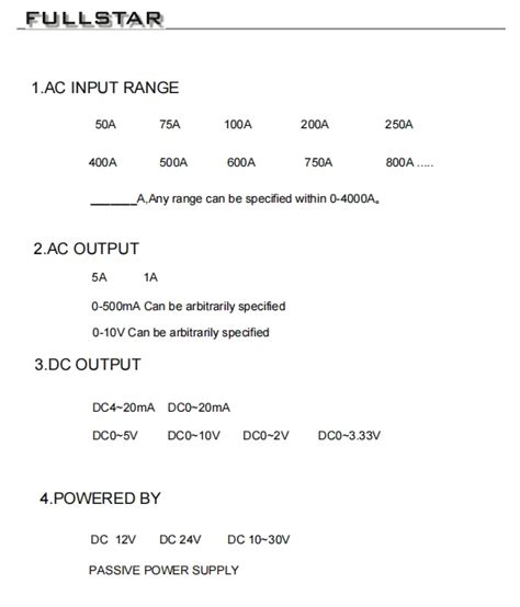 Non Invasive SCT Split Core Current Sensor IP Waterproof