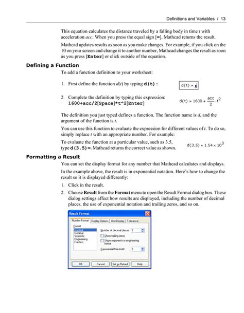 Math Cad 14 User Manual Pdf Desktop Publishing Computer Software And Applications