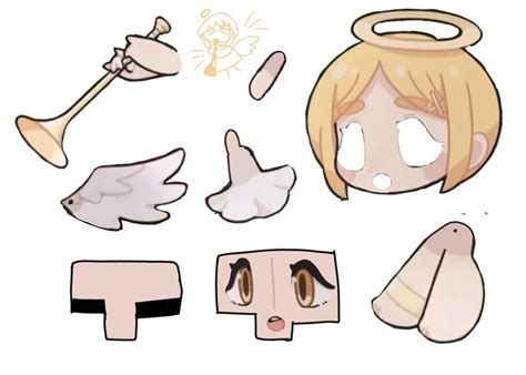 Paper Dolls With Different Facial Expressions And Shapes On Them