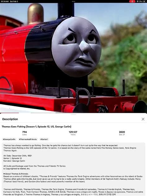 James Engines Dont Go Fishing Youtube