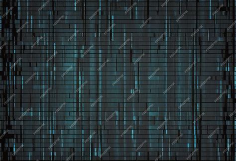 Premium Photo Stream Of Binary Matrix Code On The Screen Computer
