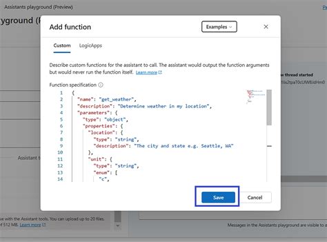 implementing azure openai assistant within microsoft azure logic apps