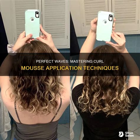 Perfect Waves Mastering Curl Mousse Application Techniques Shunsalon