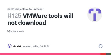Vmware Tools Will Not Download · Issue 125 · Paolo Projectsauto