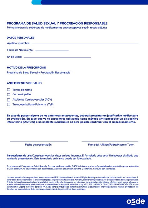 Formulario salud sexual Ginecología Studocu