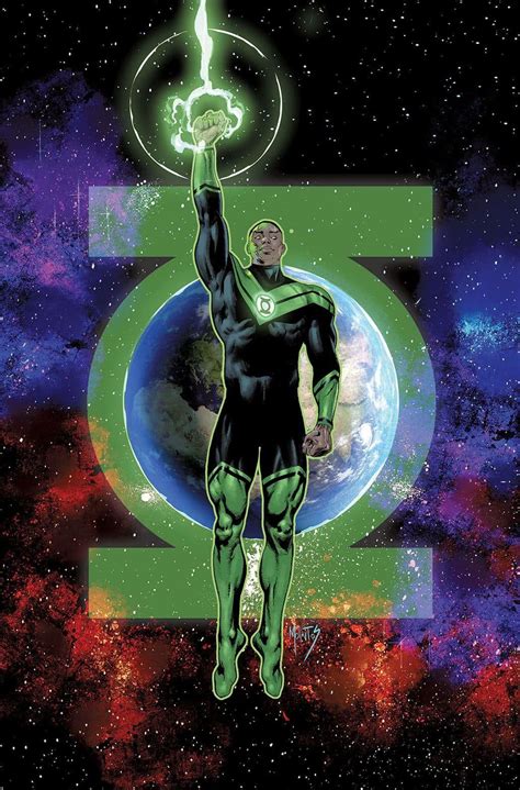 Dc Comics Art Green Lantern Comic Art