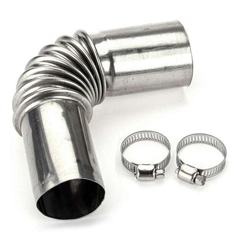 디젤 에어 주차 히터 배기 파이프 eberspacher webasto용 클램프 포함 튜브 엘보 커넥터 24mm 전기 장비