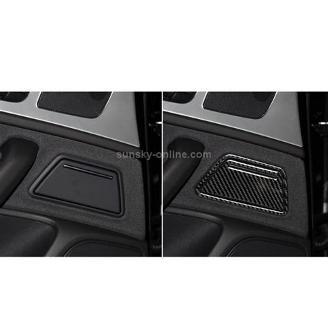 자동차 탄소 섬유 재떨이 패널 장식 스티커 아우디 A6 S6 C7 A7 S7 4g8 2012 2018 왼쪽 및 오른쪽 드라이브 유니버설