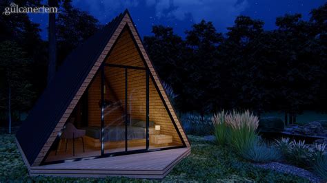 Triangle Bungalow House On Behance