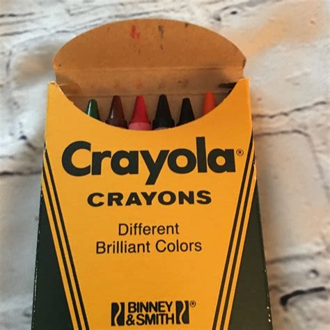 Crayola Toys Vintage Box 8 Crayola Crayons From The 7s Poshmark