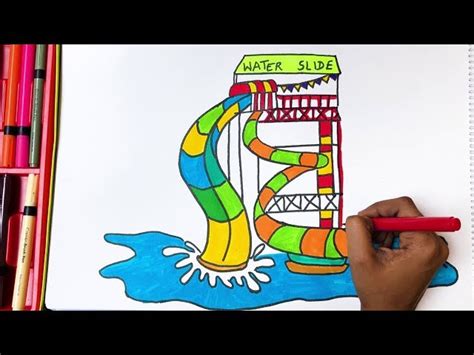How To Draw Water Rides