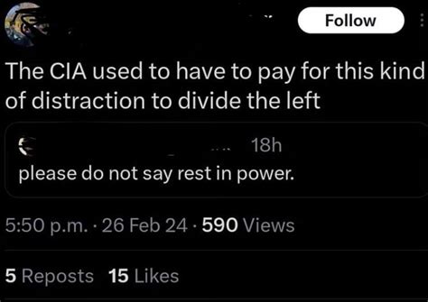 Twitter Or How I Learned To Stop Worrying And Love Cointelpro Tactics R