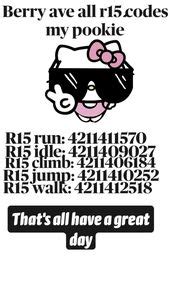 Berry Ave R Idle Code