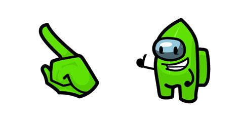 Among Us Bfdi Leafy Character Cursor Custom Cursor