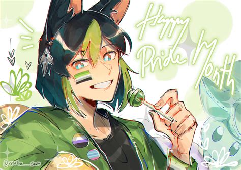 Tighnari And Fungi Genshin Impact Drawn By Erabu San Danbooru