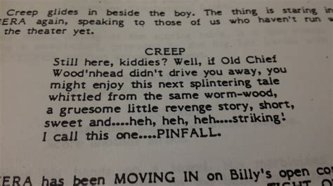 Pinfall The Creepshow 2 Tale That Never Was Halloween Love