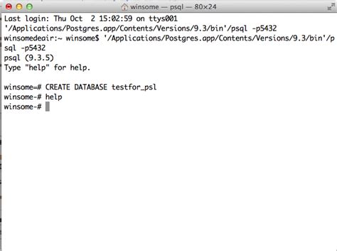 Django Postgresqlapp Create Database Stack Overflow